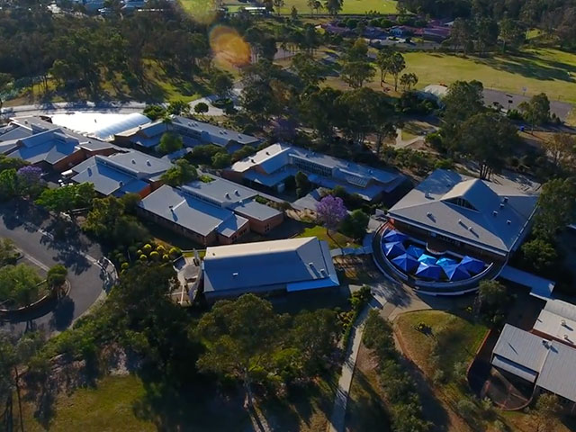 Aerial Drone footage of Emmaus Catholic College | Emmaus